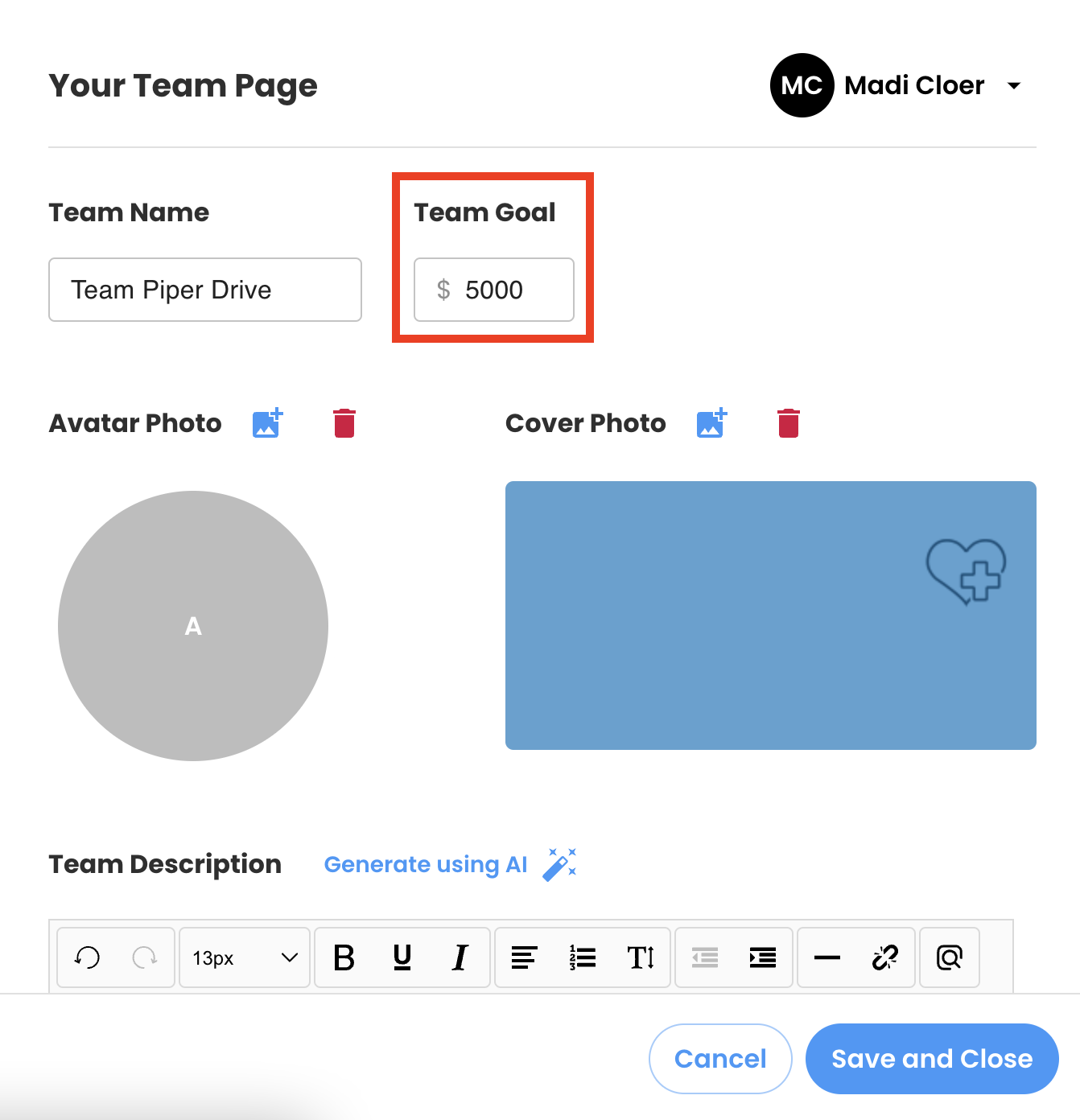 Setting & Updating Your Goals – How can we help?